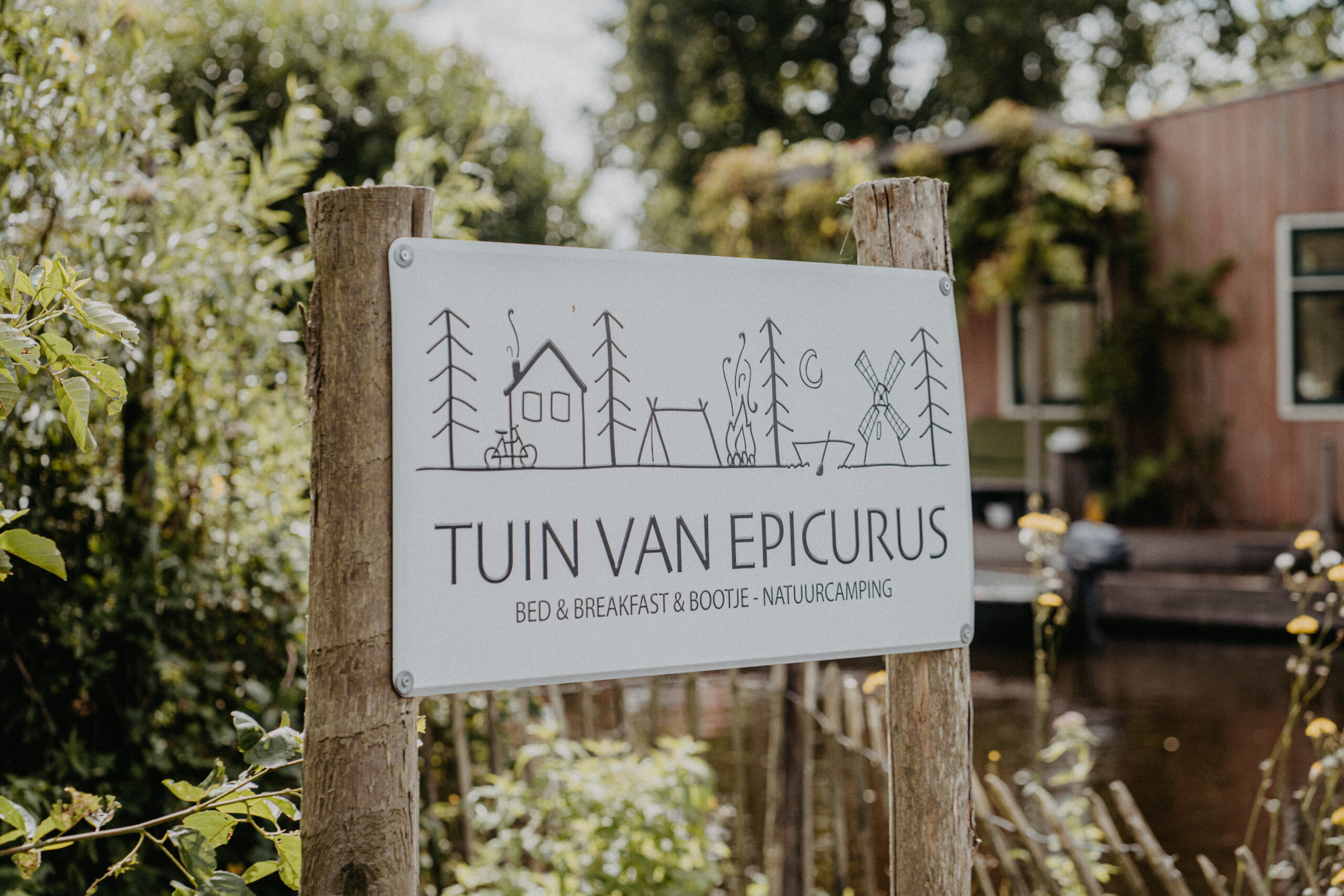 Camping spot – Tuin van Epicurus